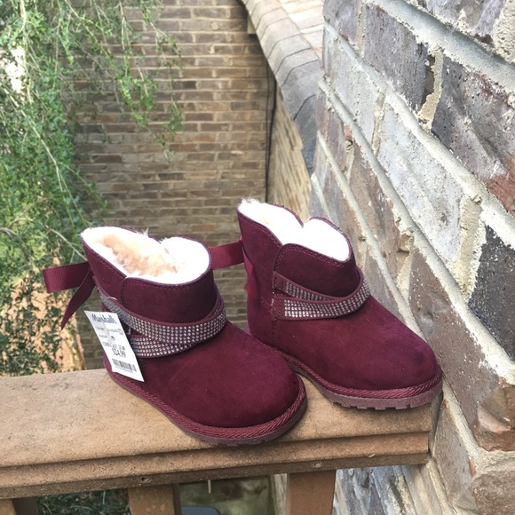 Calistoga | Shoes | Calistoga Burgundy Little Girl Boots | Poshmark